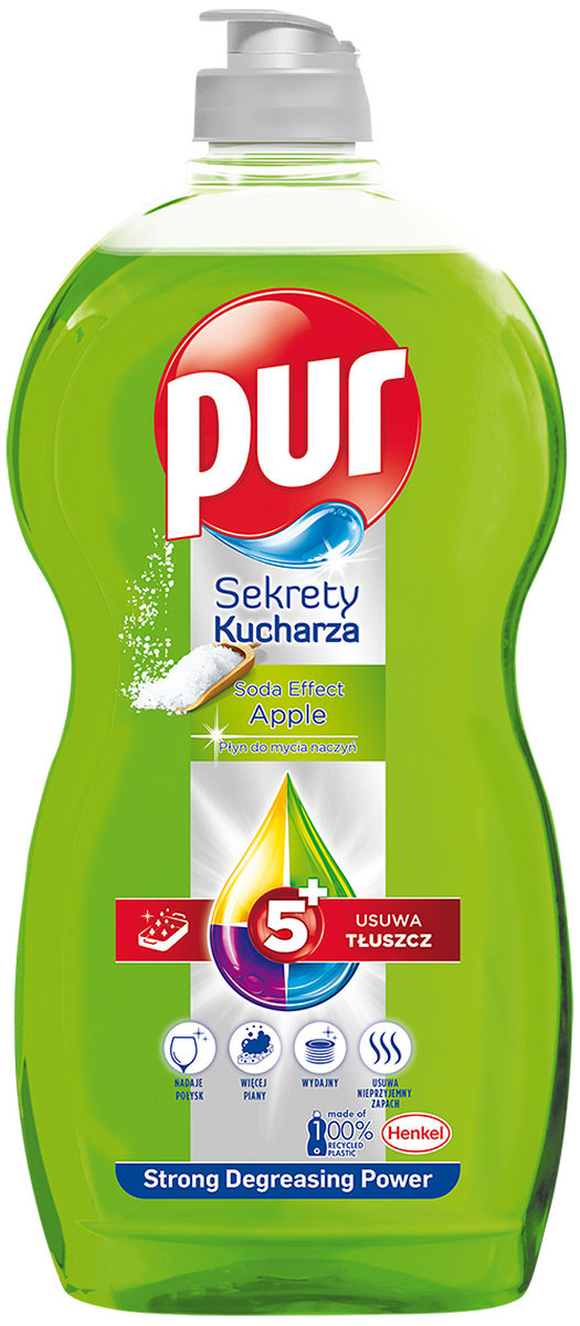 Płyn Do Mycia Naczyń Pur Power Apple 1200ml - Pur | Sklep EMPIK.COM