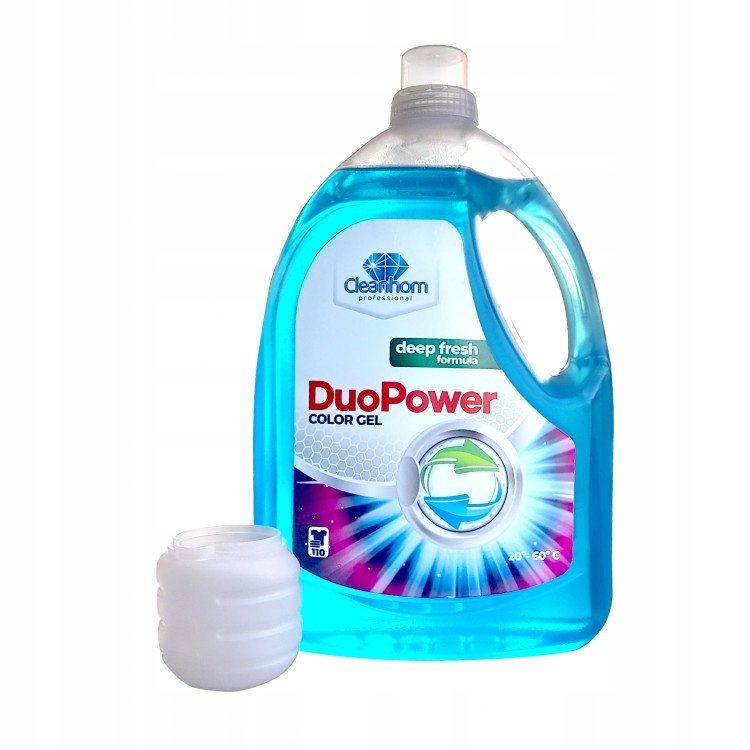 Płyn do prania Cleanhom DuoPower Color 3,3l/110prań żel ubrań ...