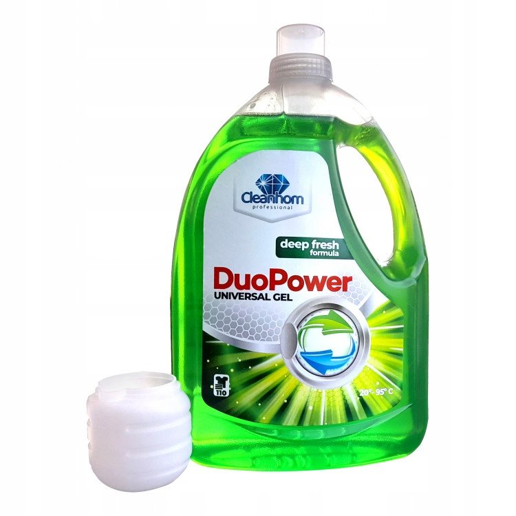 Płyn do prania Cleanhom DuoPower UNIVERSAL 3,3l/110 prań żel ...