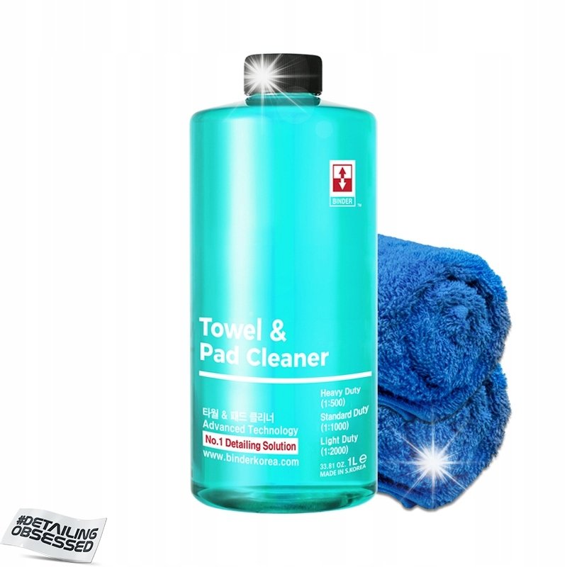 PŁYN DO PRANIA MIKROFIBR padów Binder 1000ml - Inna marka | Motoryzacja ...