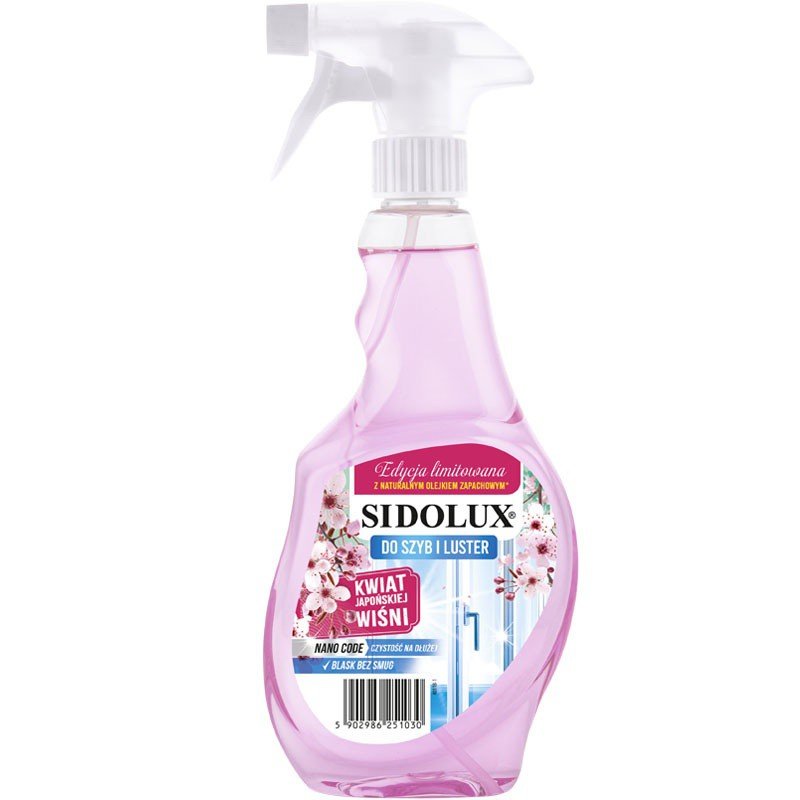 Płyn Do Szyb Sidolux Kwiat Japońskiej Wiśni 500 ml - Sidolux | Sklep ... Płyn Do Szyb Sidolux Kwiat Japońskiej Wiśni 500 ml - Sidolux | Sklep ...