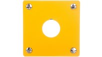 Płyta czołowa do montażu podtynkowego 1-otwór (żółta) 22mm M22-EY1 216542 - Eaton | Sklep EMPIK.COM