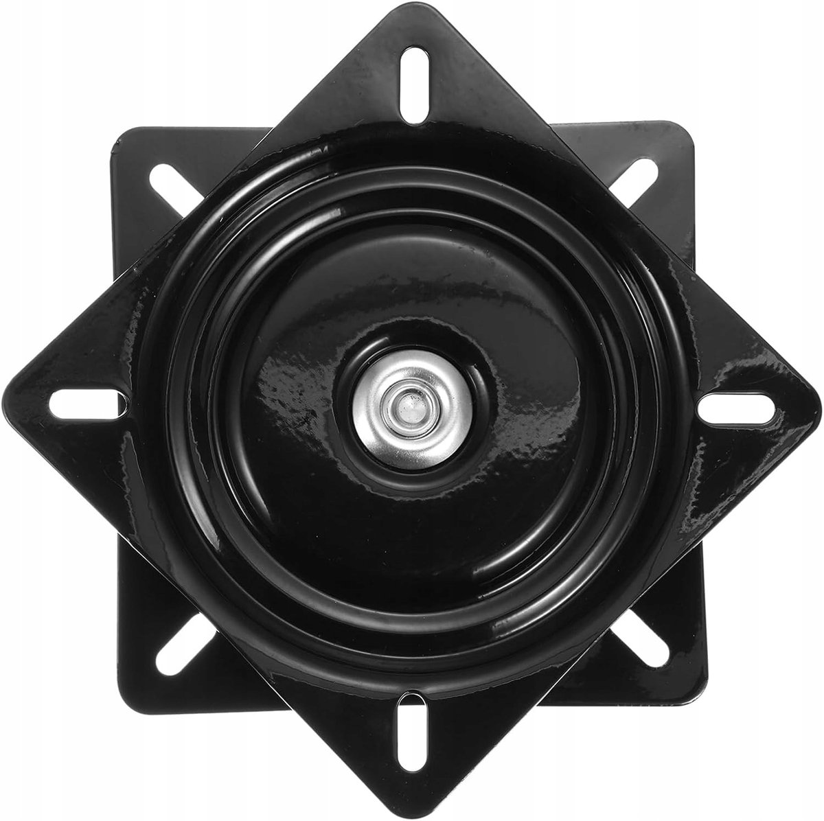 Płyta obrotowa podkładka do siedzenia do mebli 175 x 2,5 mm Czarny ...