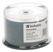 Płyty CD-R VERBATIM Printable Thermal 43756, 700 MB, 52x, 50 szt ...