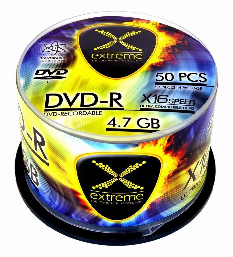 Płyty DVD-R EXTREME 1164, 4.7 GB, 16x, 50 szt. - Esperanza | Sklep ...
