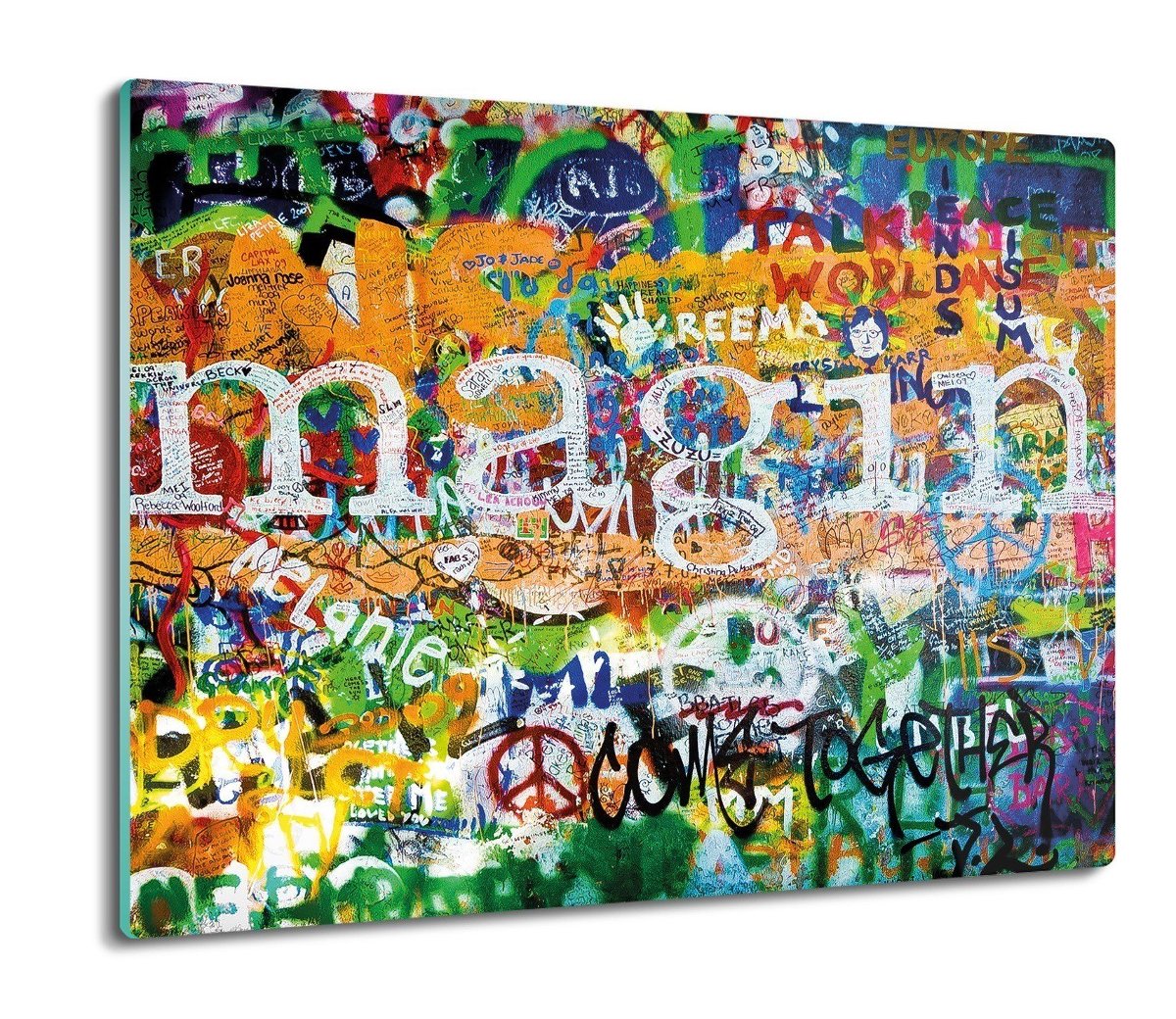 płyty ochronne na indukcję Napisy graffiti 60x52, ArtprintCave ...