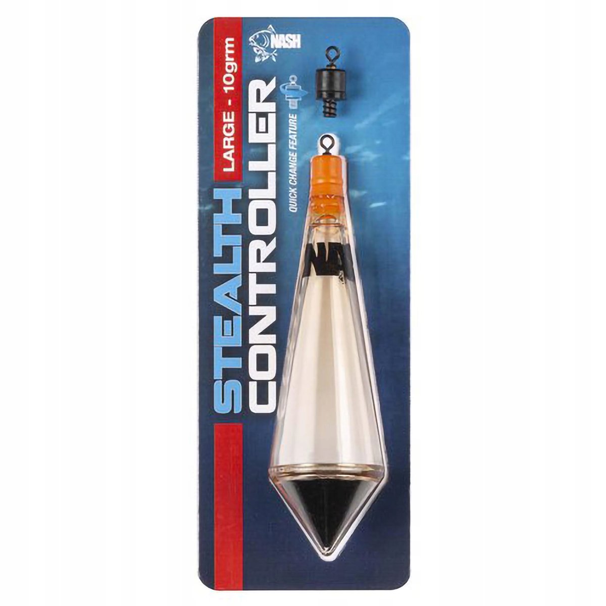 PŁYWAK DO ŁOWIENIA Z POWIERZCHNI NASH STEALTH CONTROLLER BROWN LARGE 10G - nash tackle | Sport ...