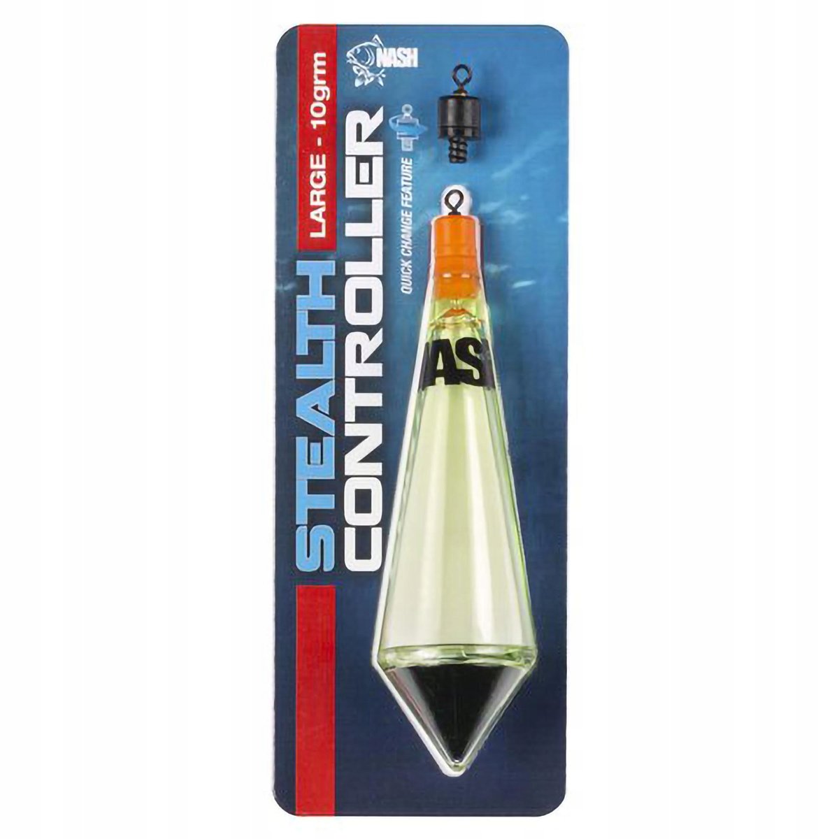 PŁYWAK DO ŁOWIENIA Z POWIERZCHNI NASH STEALTH CONTROLLER GREEN LARGE 10G - nash tackle | Sport ...