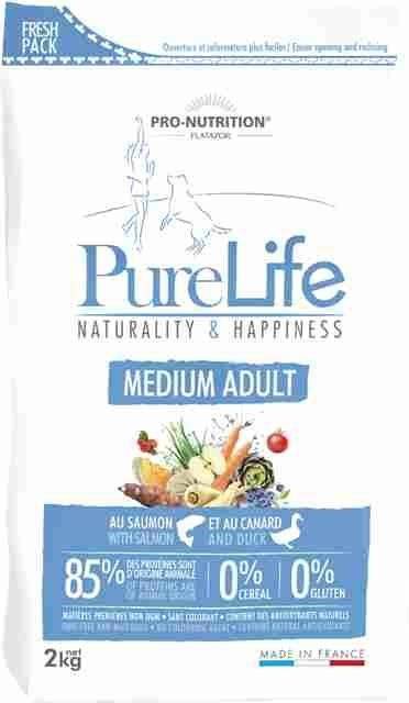Pnf Pure Life Pies 2kg Medium Adult, karma dla psa - Sopral | Sklep ...