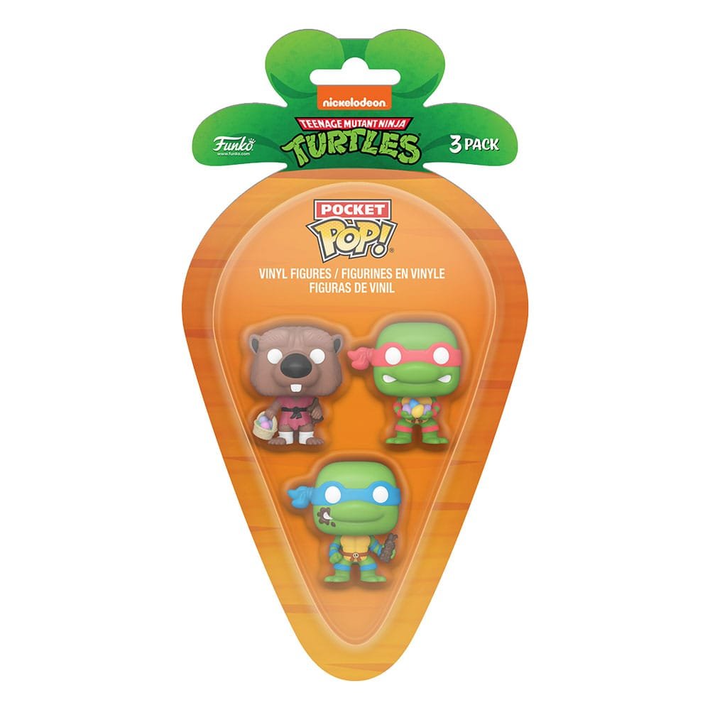 Pocket Pop! 3Pack - Teenage Mutant Ninja Turtles - Marchewka - Funko ...
