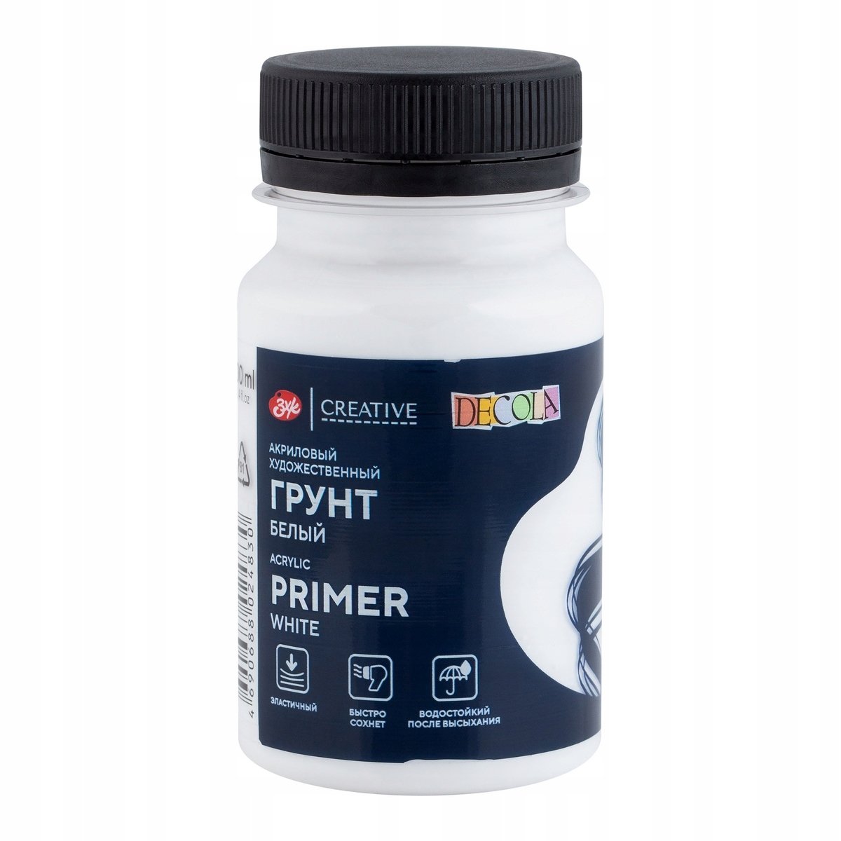 Podkład Gesso Akrylowy biały Decola 100 ml w plastikowym słoiku - Inna ...