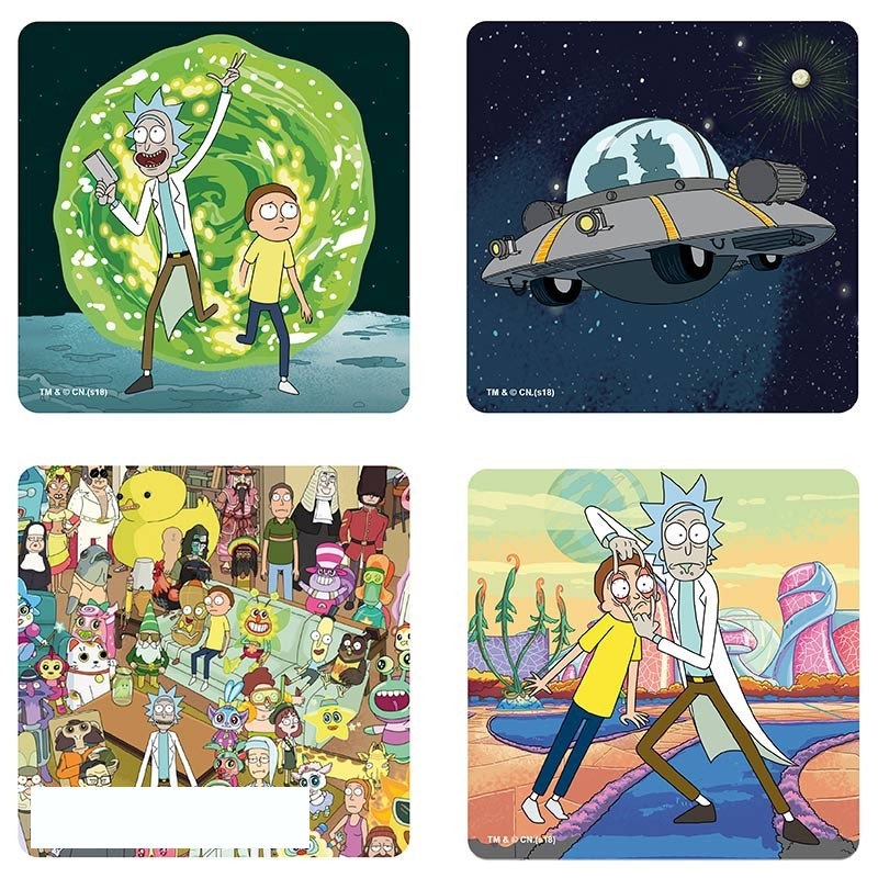 Podkładki Pod Kubek Rick And Morty - "Generic" - RICK AND MORTY | Sklep ...
