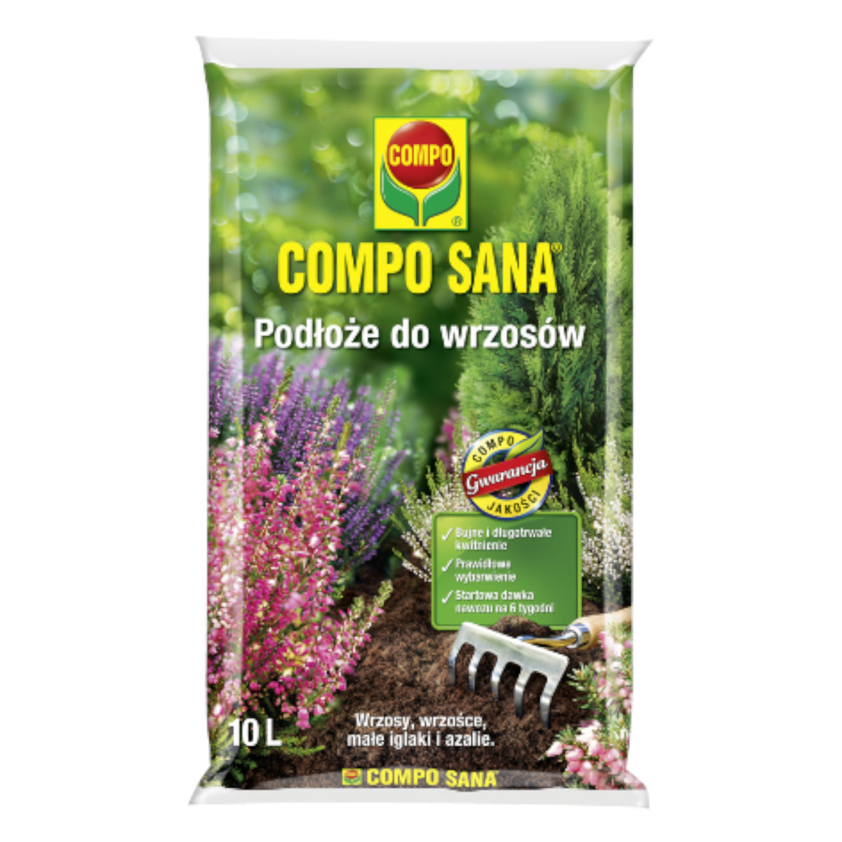PODŁOŻE DO WRZOSÓW 10 L COMPO - Compo | Sklep EMPIK.COM