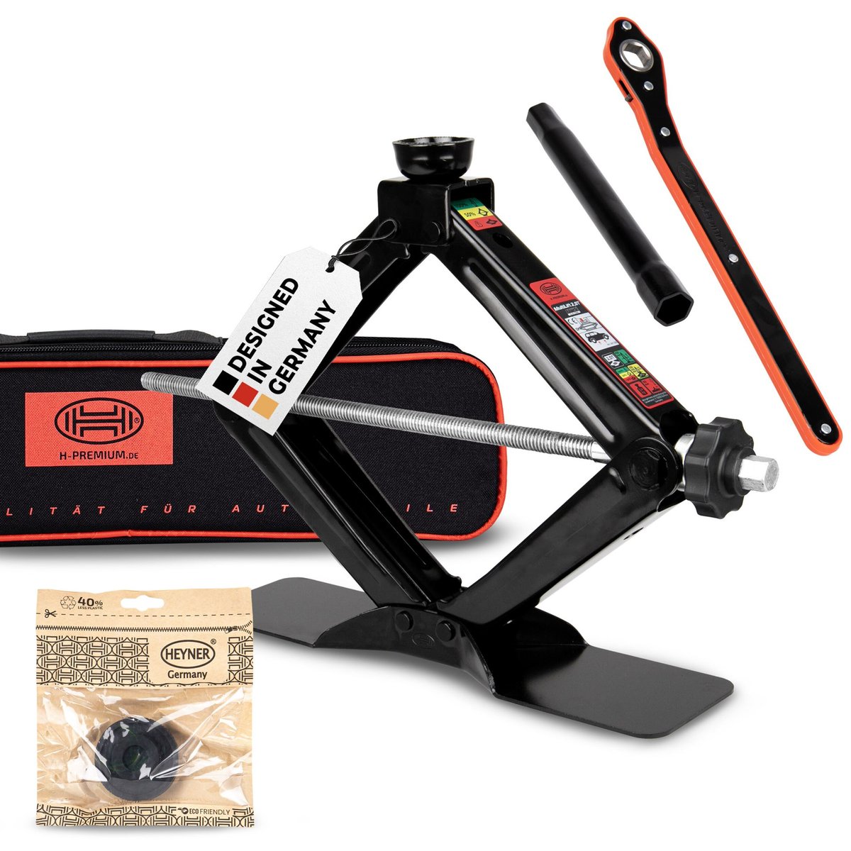 Podnośnik Heyner MultiLift L PRO Black Edition 2,8T z wymienną gumą ...