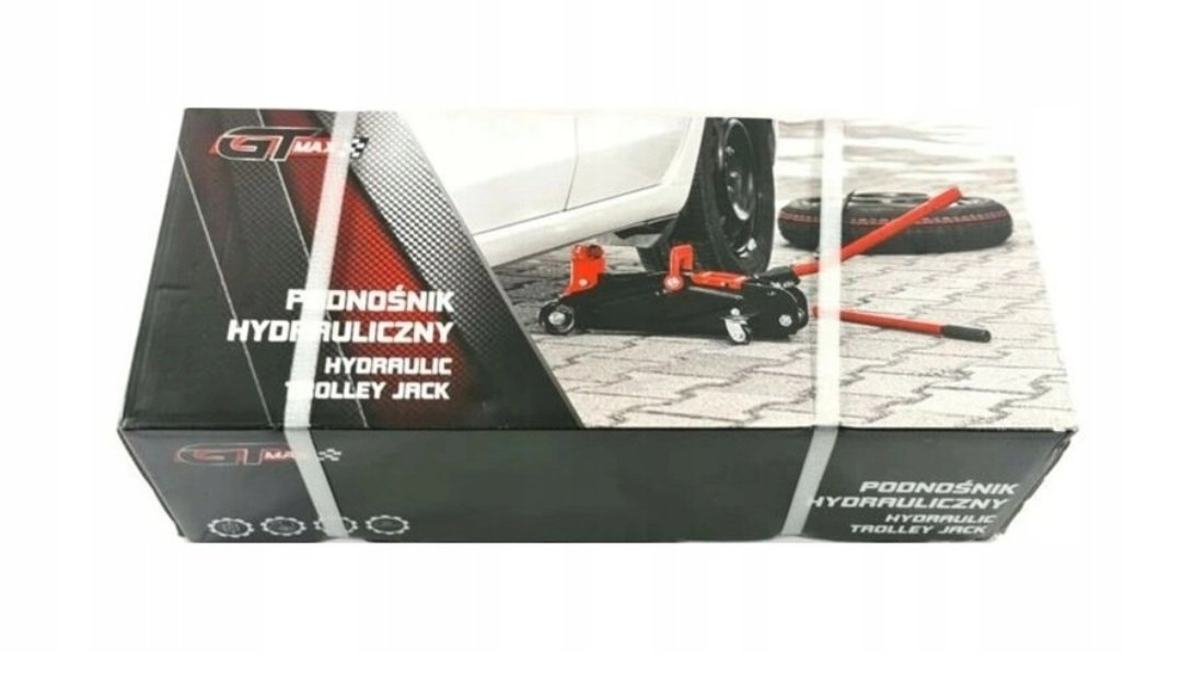 Podnośnik Hydrauliczny Lewarek Samochodowy Żaba 2T - GTMax ...