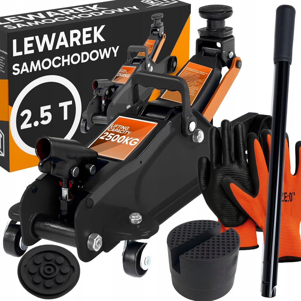 PODNOŚNIK SAMOCHODOWY ŻABA LEWAREK NISKOPROFILOWY PUNKTOWY 2500 KG ...