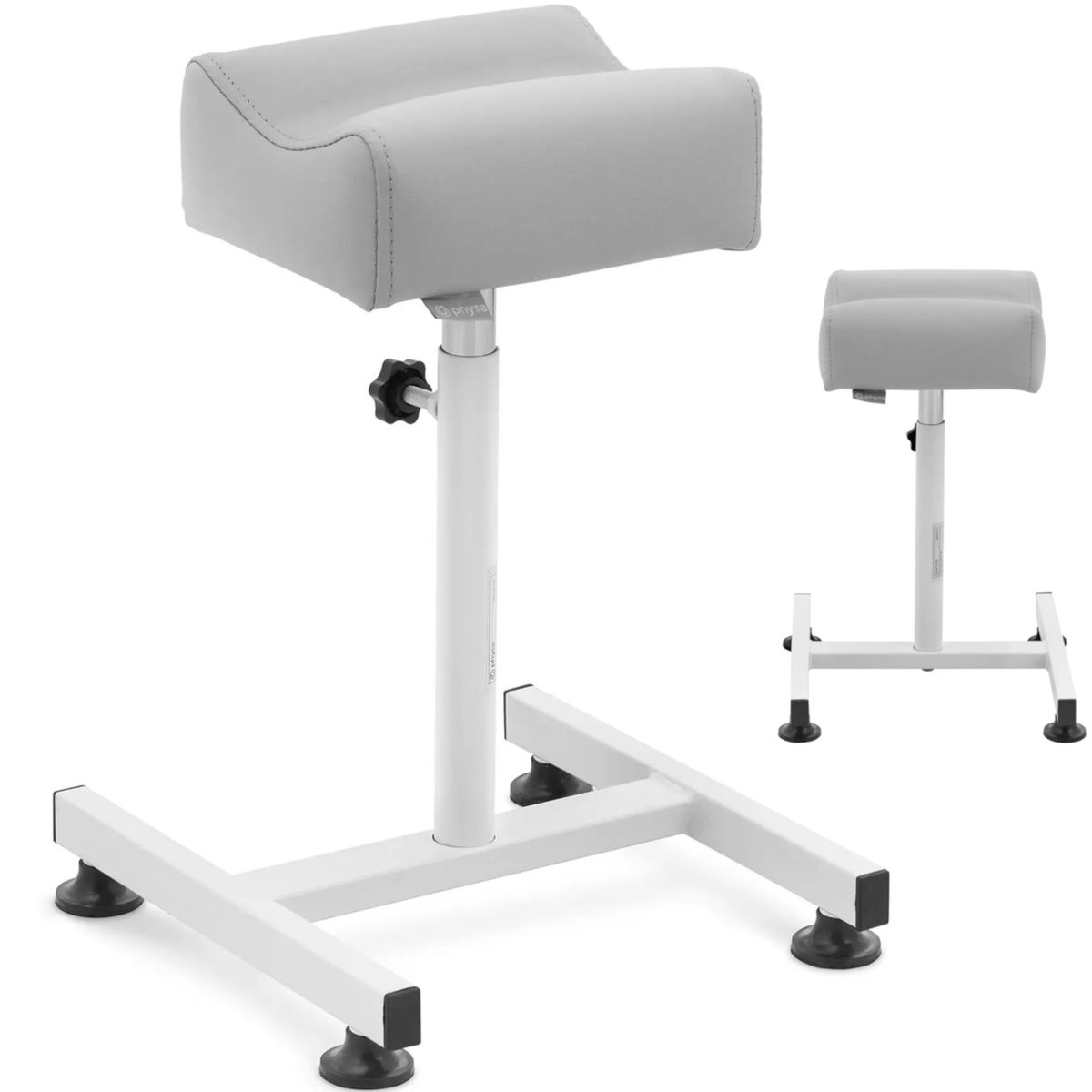 Podnóżek kosmetyczny do pedicure 24x22cm wys. 47-67cm - szary - Physa ...