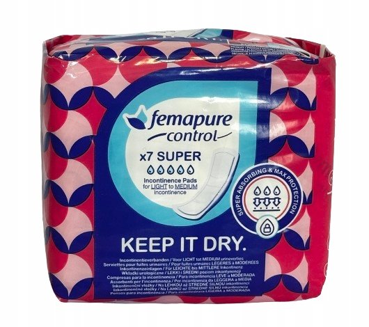 Podpaski Femapure SUPER 7 sztuk | Sklep EMPIK.COM