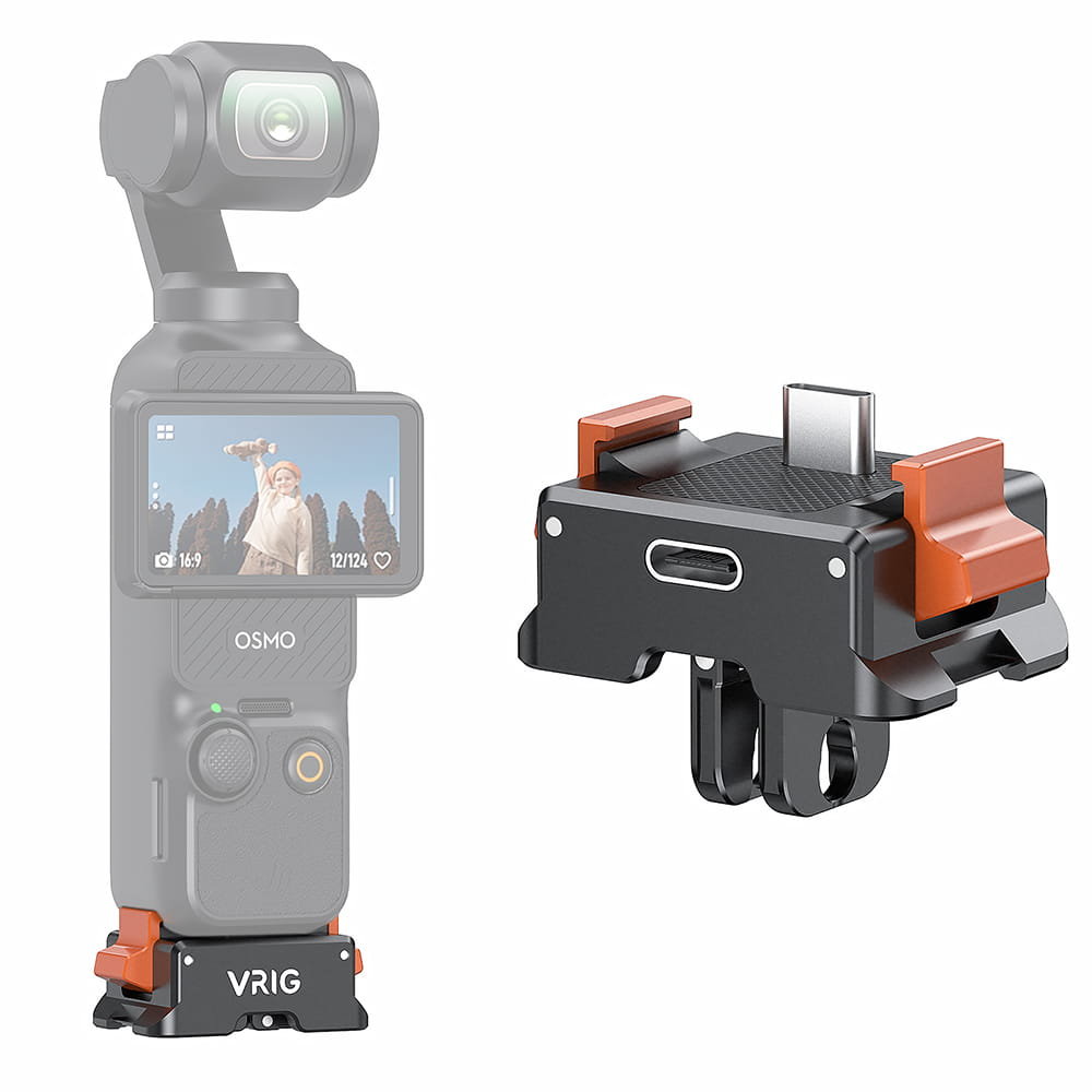 Podstawka adapter montażowy USB-C do DJI Osmo Pocket 3 VRIG AC21 - Inna ...