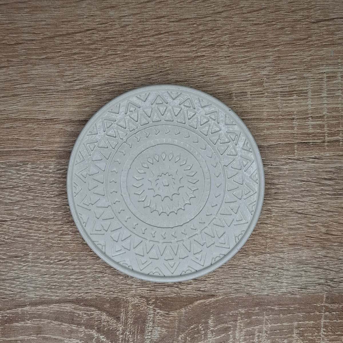 Podstawka Gipsowa Odlew Okrągła Wzór Świece Biżuteria Dekoracja Stołu ...