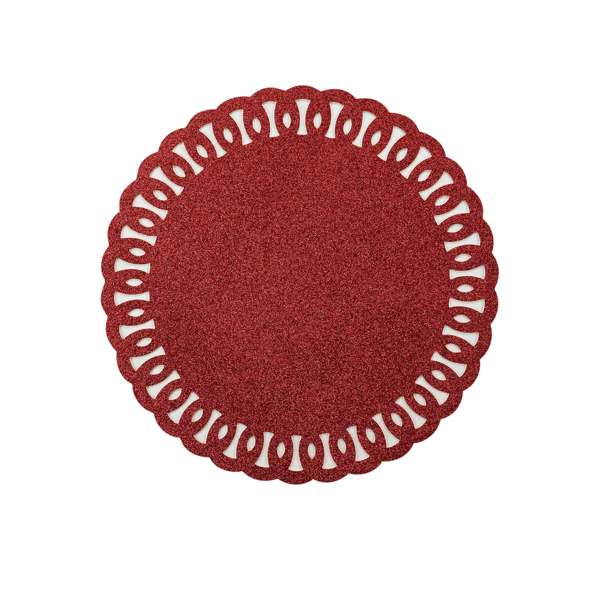 Podstawka pod talerz, brokatowa, Ø 38 cm - Douceur d'intérieur | Sklep EMPIK.COM