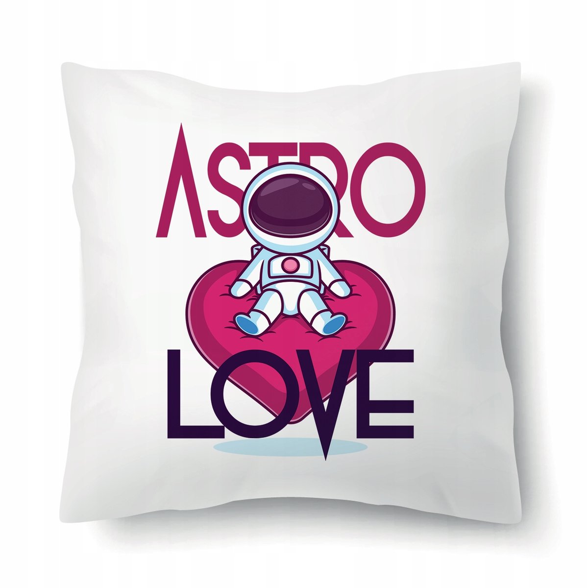 Poduszka Biała Do Snu Astronauta ASTRO LOVE Wzory - Inna marka | Sklep ...