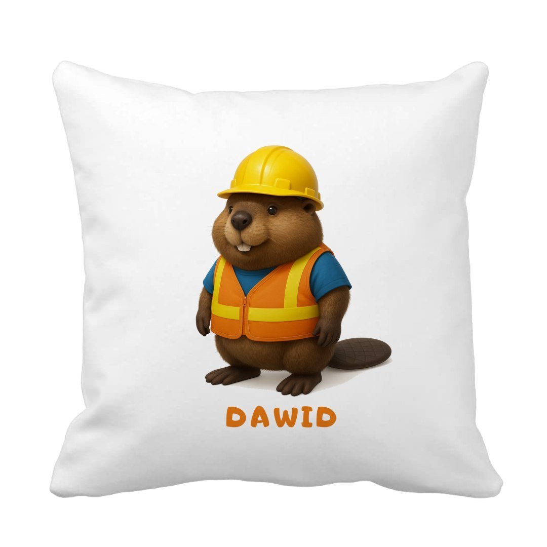 Poduszka Bóbr Budowniczy brainrot el bobritto bober budowlaniec z ...