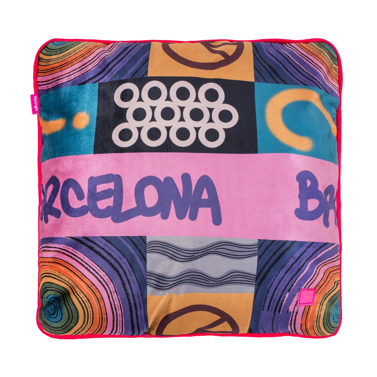Poduszka boho Barcelona - Flamingos | Sklep EMPIK.COM