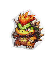 Poduszka Chibi Mario Bros - Bowser - Inna marka | Sklep EMPIK.COM