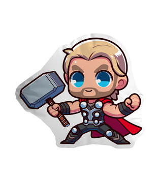 Poduszka Chibi Marvel - Thor - Inna marka | Sklep EMPIK.COM