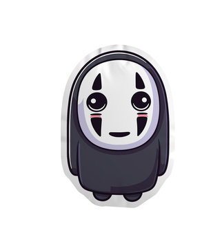 Poduszka Chibi - Spirited Away: W krainie bogów - Kaonashi - Inna marka ...