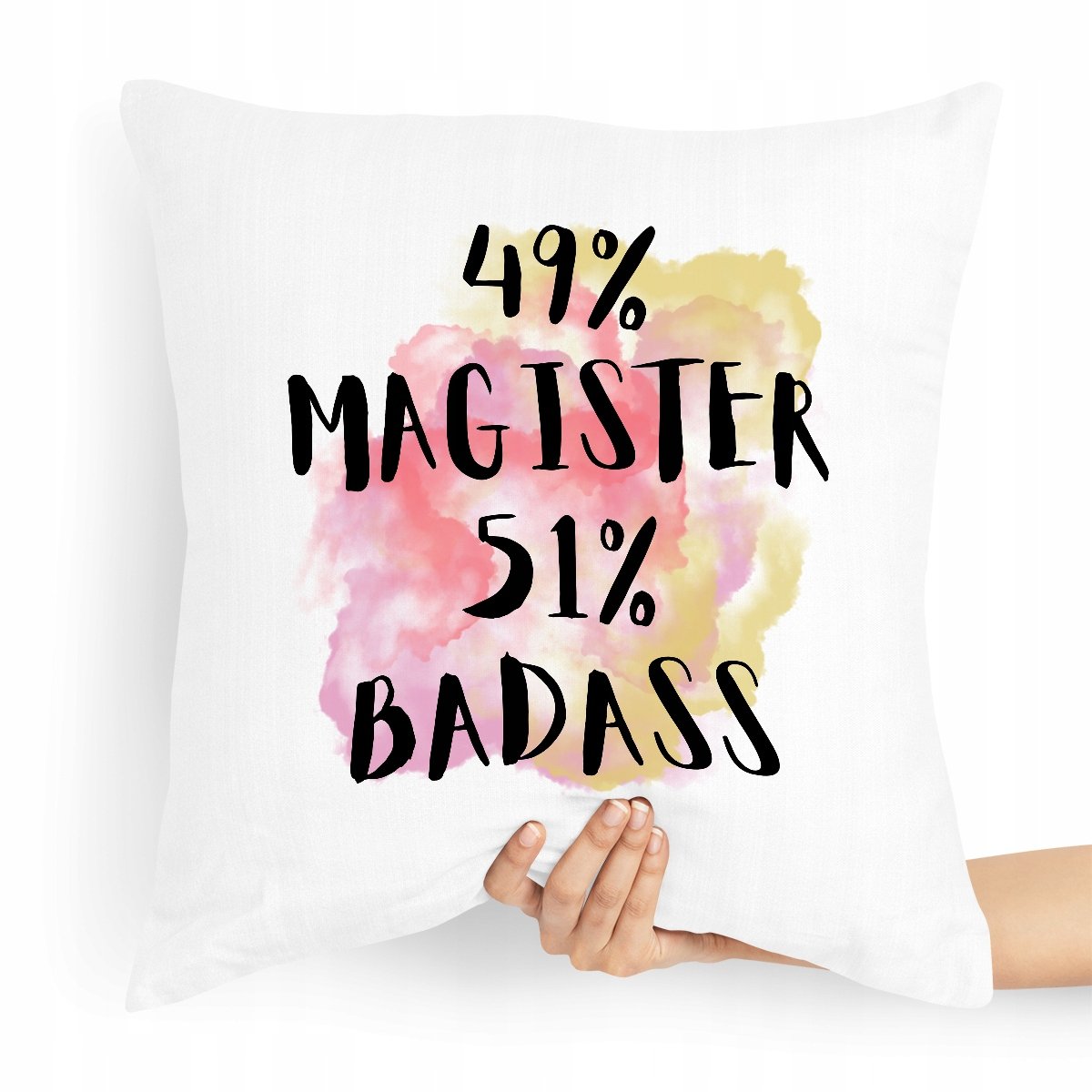 PODUSZKA DLA MAGISTRA NA PREZENT NA URODZINY z Nadrukiem ze Zdjęciem - PoliDraw | Sklep EMPIK.COM