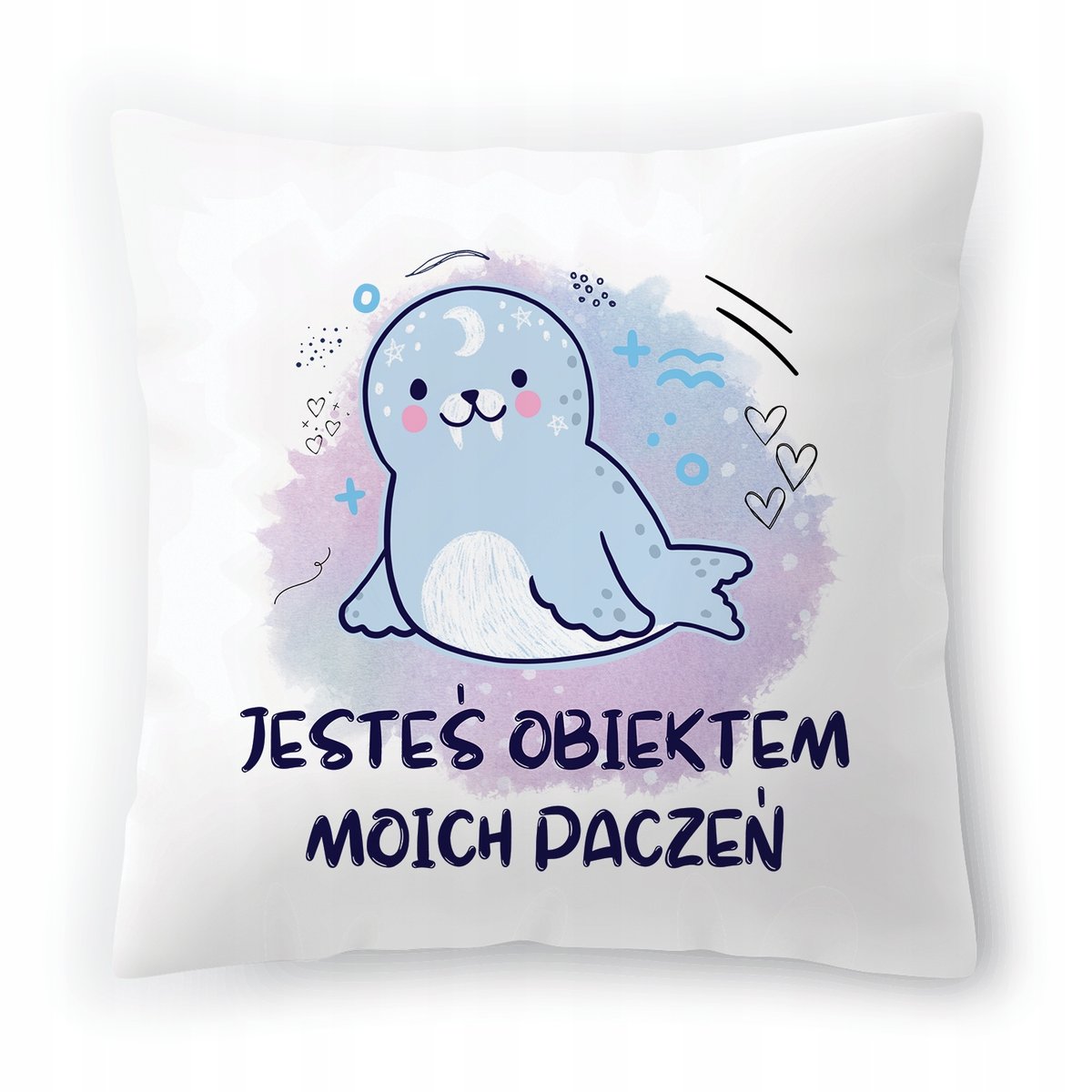 Poduszka Foczki Foczka na Urodziny na Prezent z Nadrukiem ze Zdjęciem ...