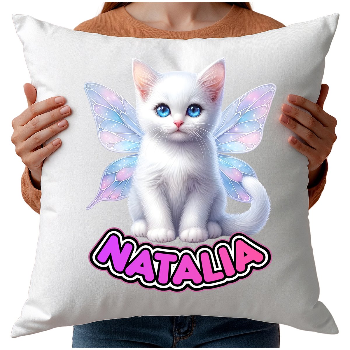 Poduszka Koty Kot Kotki 40x40cm Z Napisem Prezent Z Nadrukiem Dla ...