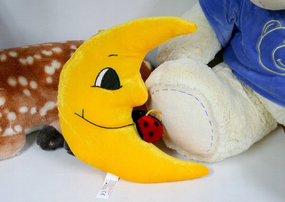 Poduszka Księżyc + Biedronka DUŻA - 38cm - Sun-Day | Sklep EMPIK.COM