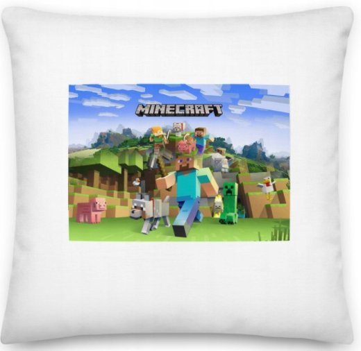 Poduszka MINECRAFT + NAPIS PREZENT - Inna marka | Sklep EMPIK.COM