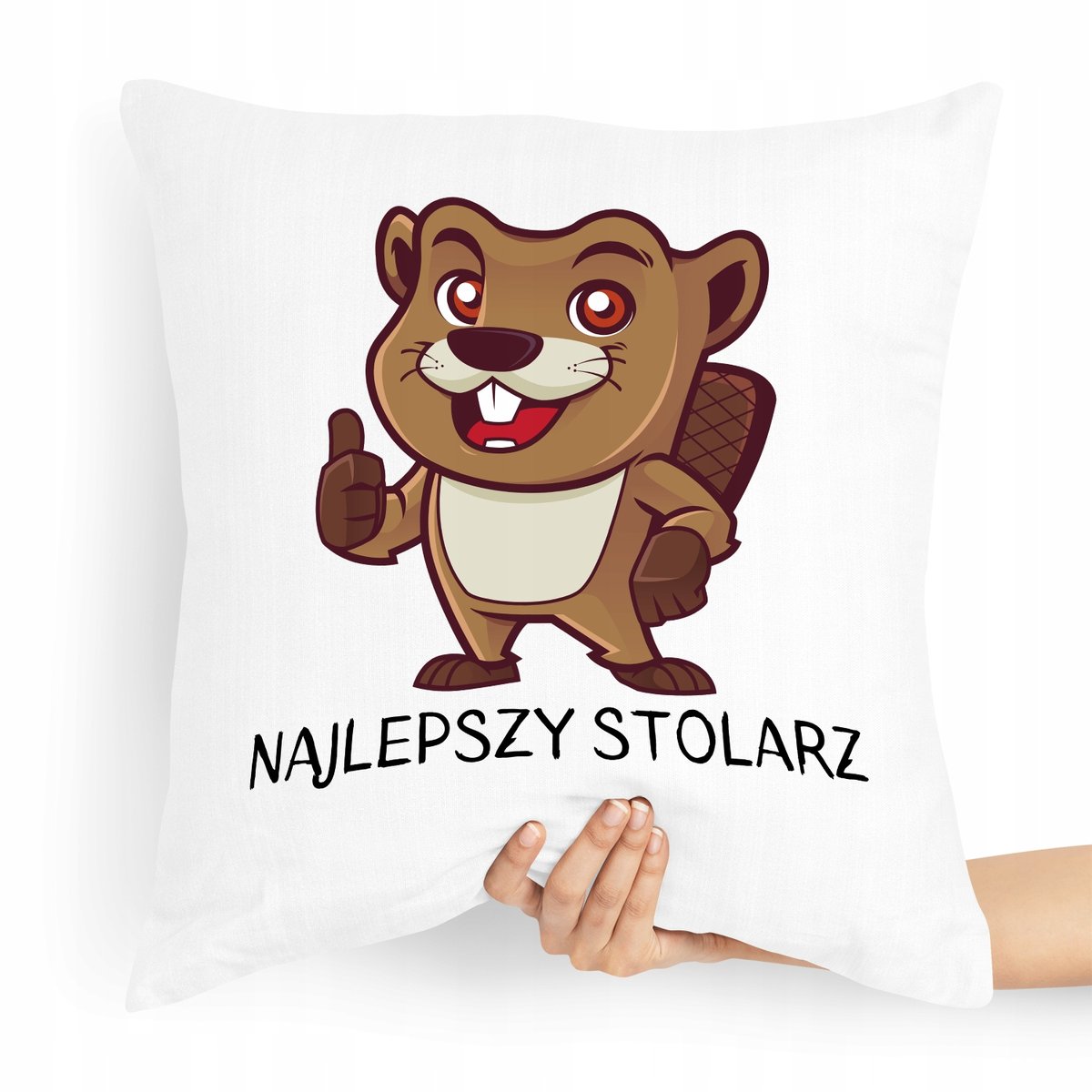 PODUSZKA NAJLEPSZY PREZENT, NAJLEPSZEGO STOLARZA z Nadrukiem ze ...