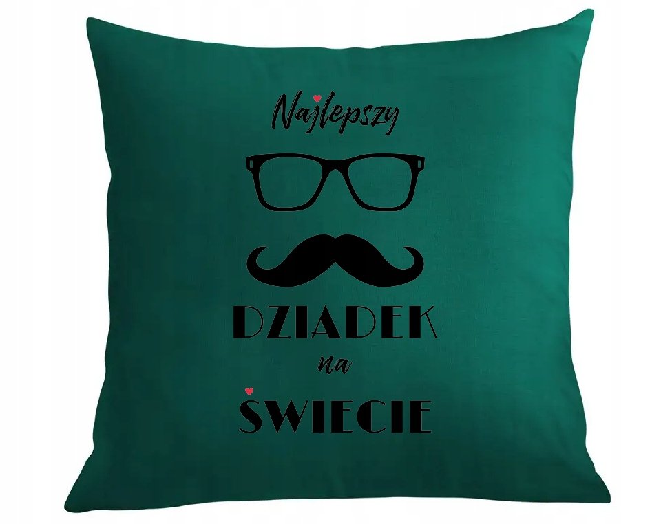 Poduszka + poszewka Dzień Dziadka Najlepszy Dziadek na Świecie - Inna ...
