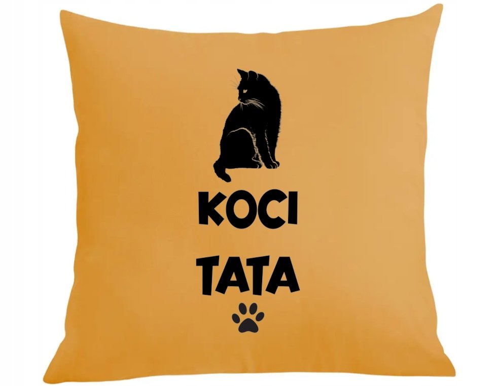 Poduszka + poszewka Dzień Taty Koci TATA - Inna marka | Sklep EMPIK.COM