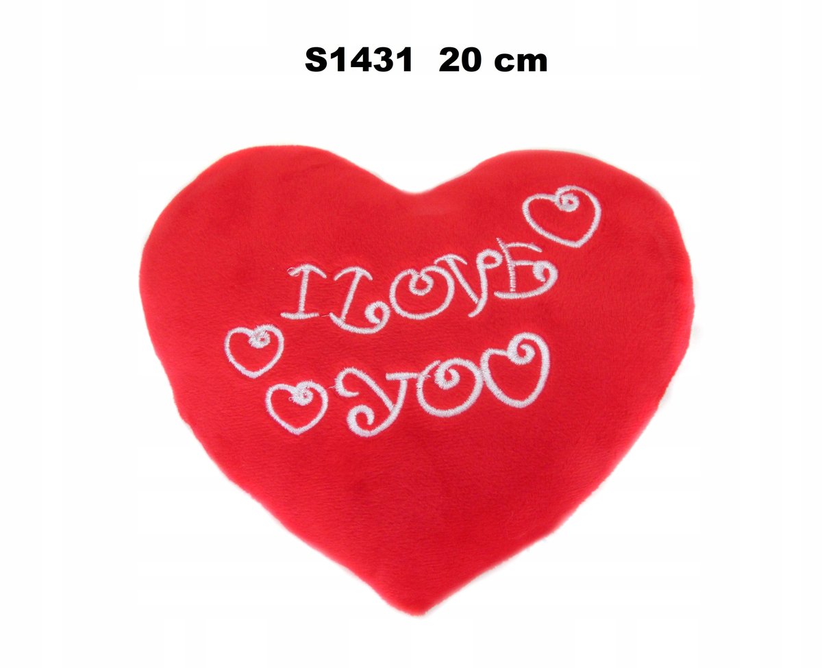 Poduszka Serce I Love You 20cm - Sun-Day | Sklep EMPIK.COM