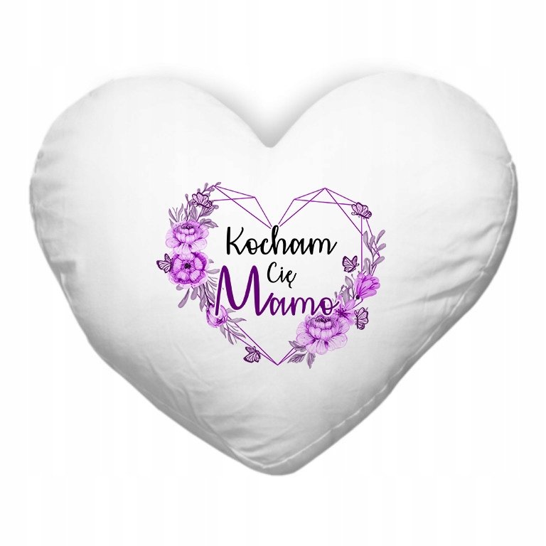 Poduszka Serce Na Dzień Matki KOCHAM CIĘ MAMO Wz - Inna marka | Sklep EMPIK.COM