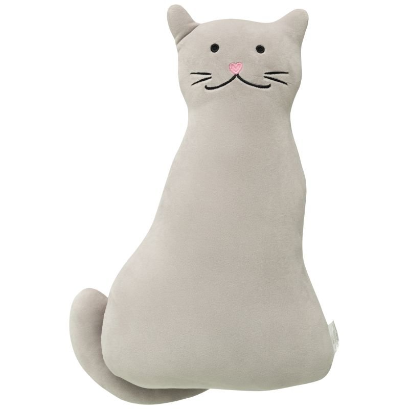 Poduszka W Kształcie Kota, Purrrfect Love, Szara, 1 Sztuka - Empik ...