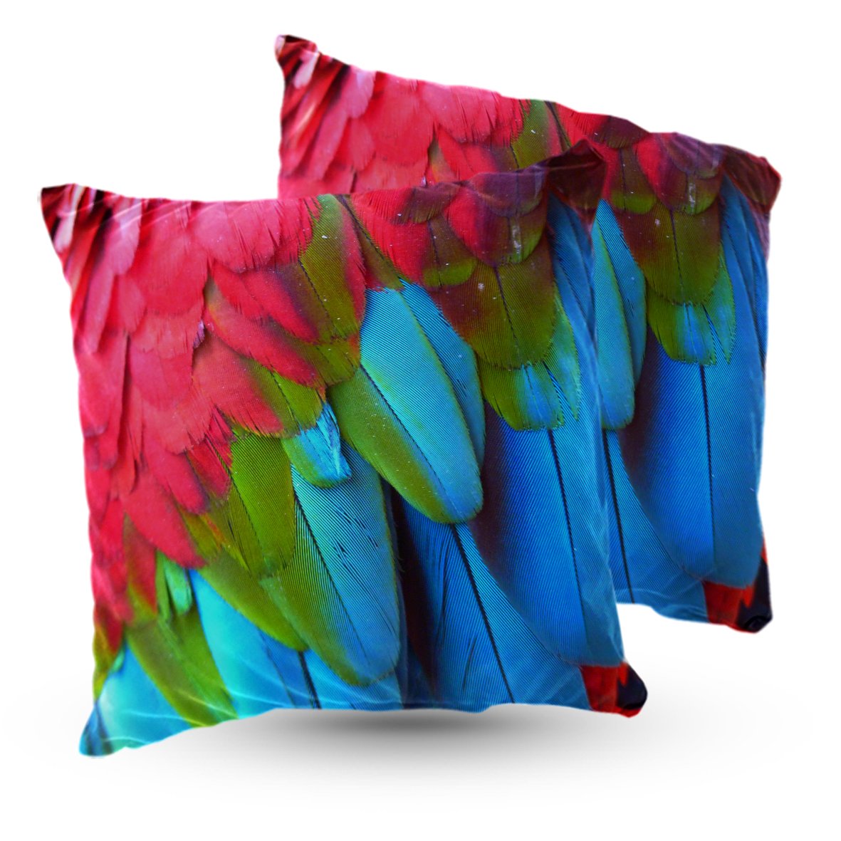 Poduszka welur pióra papugi - 5made | Sklep EMPIK.COM