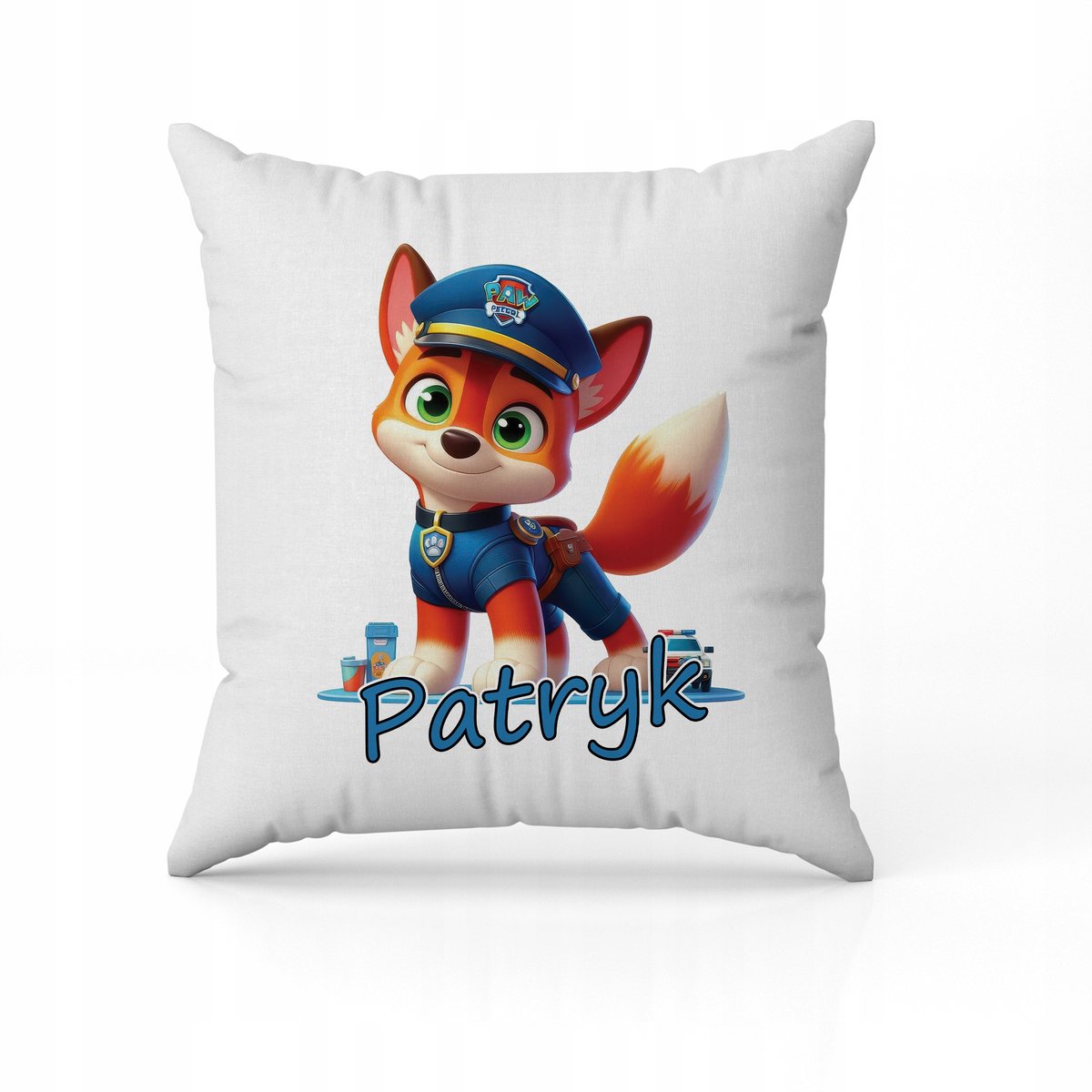 Poduszka Z IMIENIEM Na Wielkanoc PSI PATROL PIES PIESKI LIS LISEK PSY ...