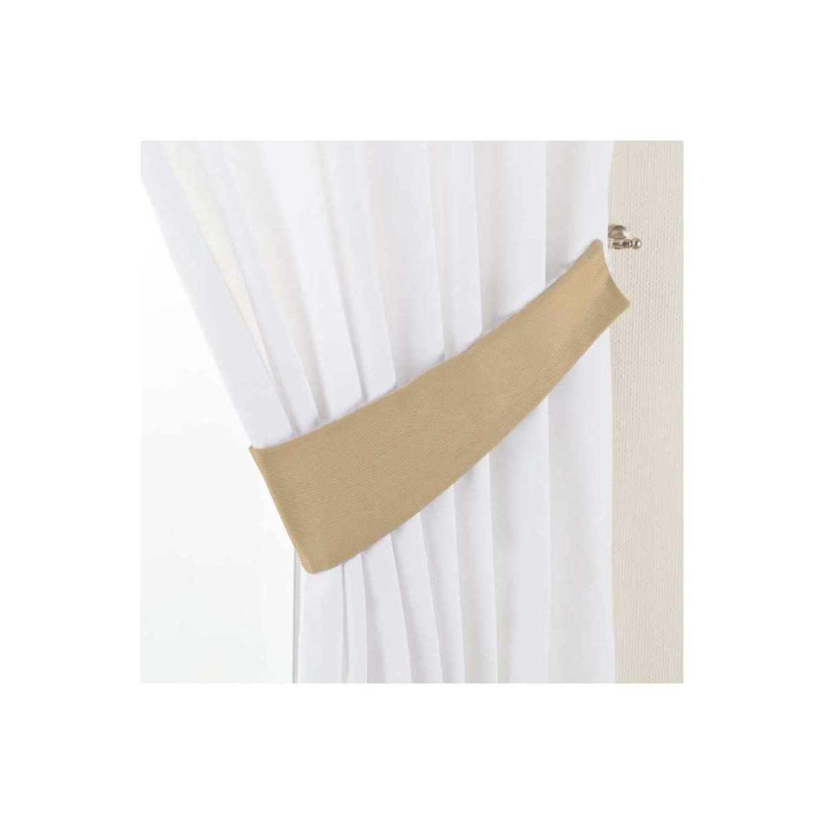 Podwiązka Victoria, Caffe Latte (Beżowy), 12 × 70 Cm, Cotton Panama ...