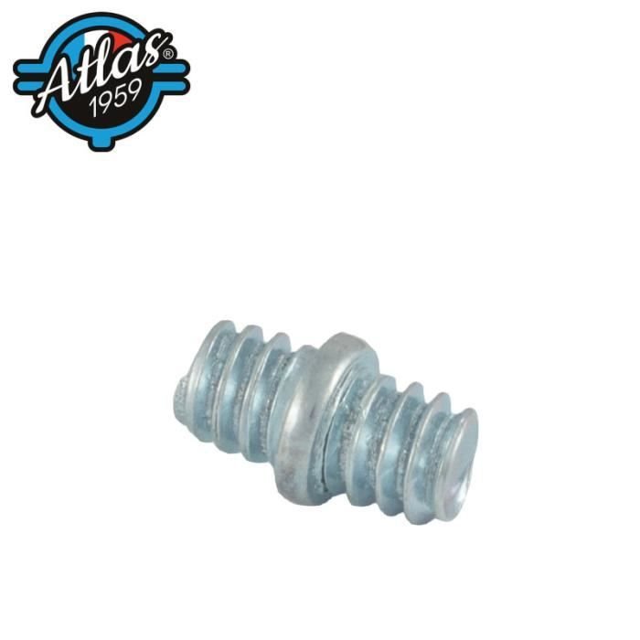 Podwójna złączka męska Atlas - stal ocynkowana na biało - Pudełko po 50 sztuk - SCELL-IT - RMM07 ...