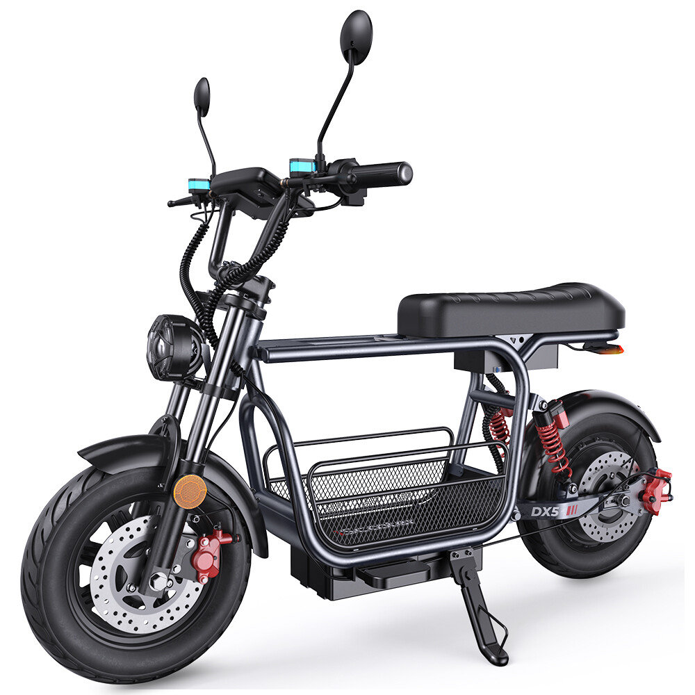 Pojazd elektryczny iScooter DX5 dla dorosłych, silnik 1000 W, zasięg 60 ...