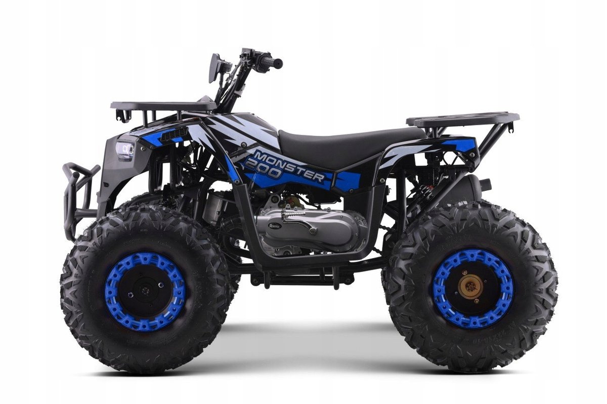 Pojazd Quad Spalinowy 200CC MONSTER Niebieski - RAMIZ | Sklep EMPIK.COM