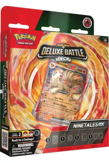 Pojedynek Pokemon Tcg: Ekskluzywna Talia Ninetales Ex - Wejdź Do Gry Z ...