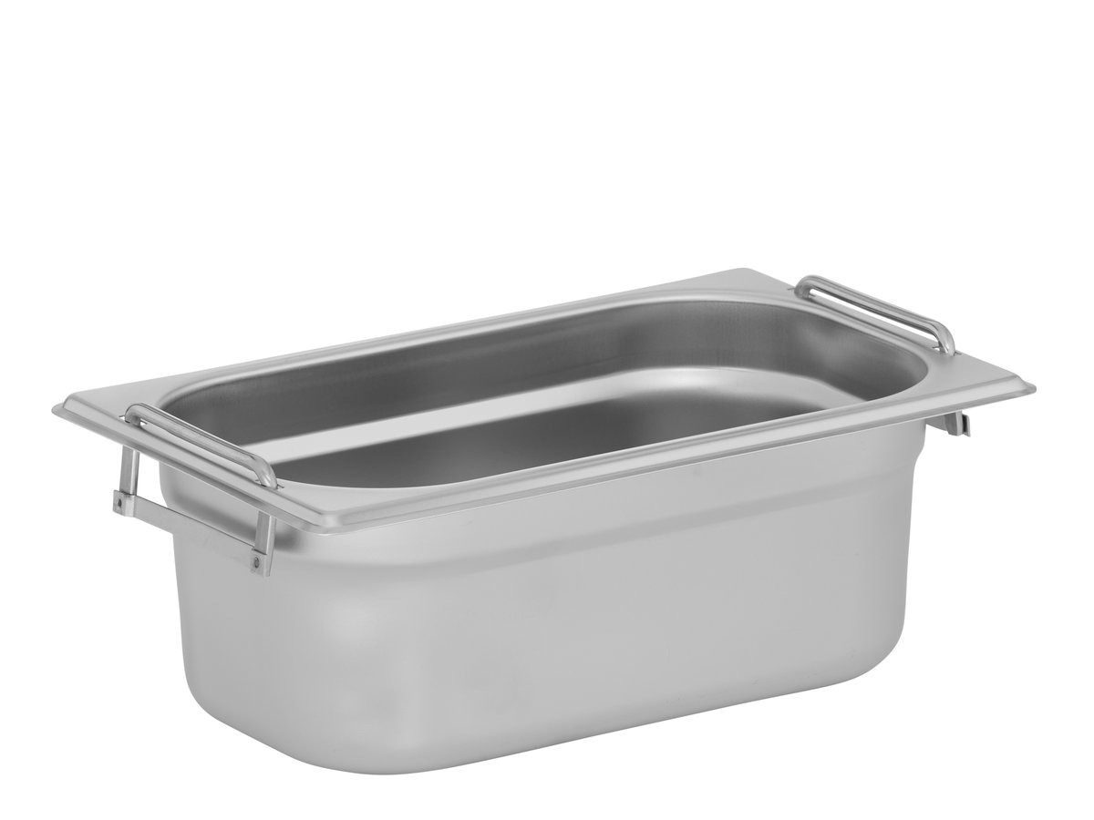 Pojemnik GN 1/4 100 mm z uchwytami ze stali nierdzewnej | TECHNICA, Cold Line - Inna marka ...